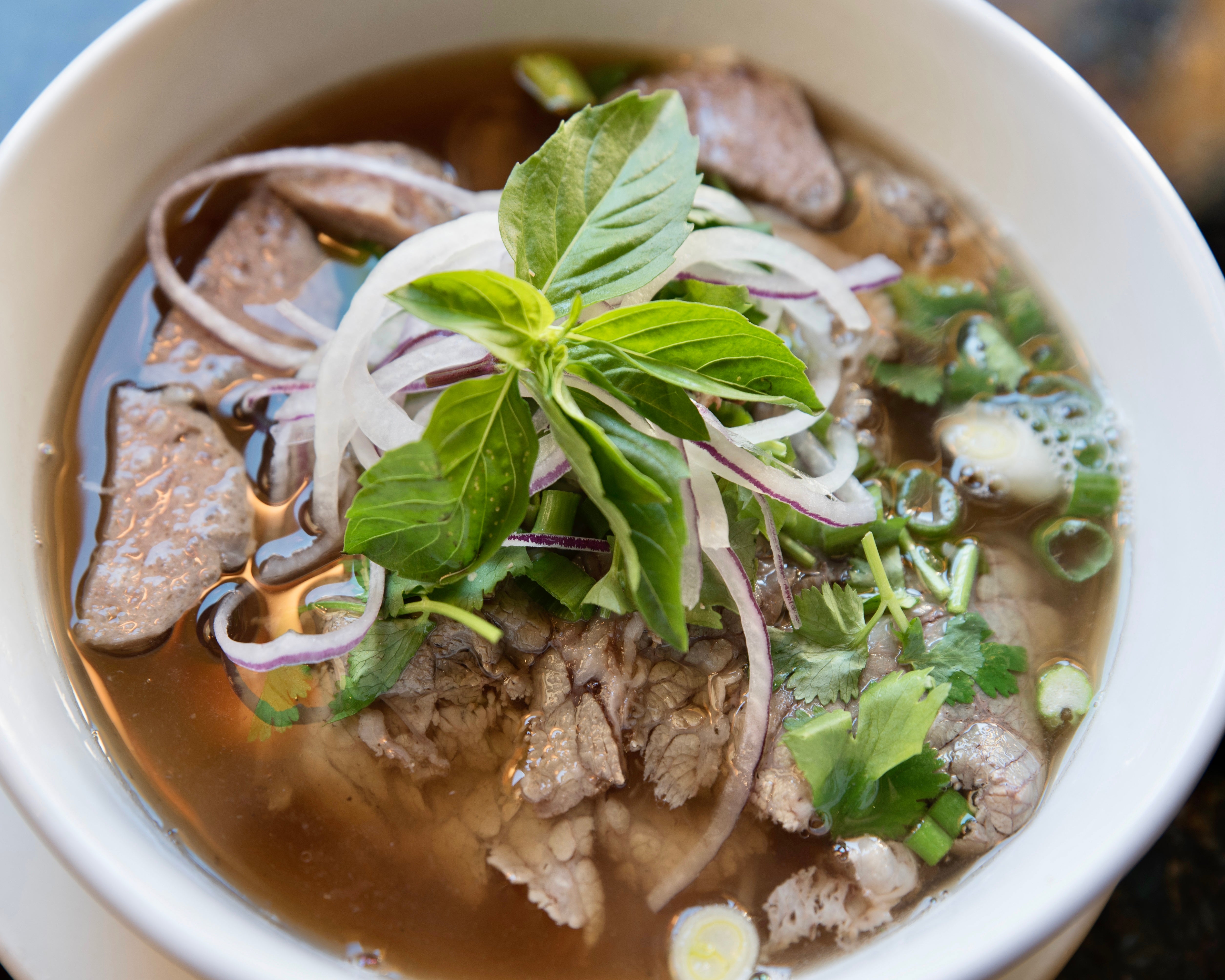 Pho Tai (Beef - Slice of Eye of Round Meat) | Saigon Saigon